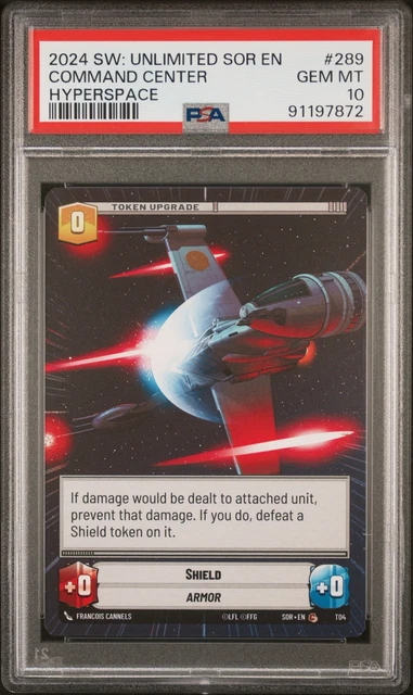 COMMAND CENTER HYPERSPACE 2024 Star Wars: Unlimited Spark Rebellion ...