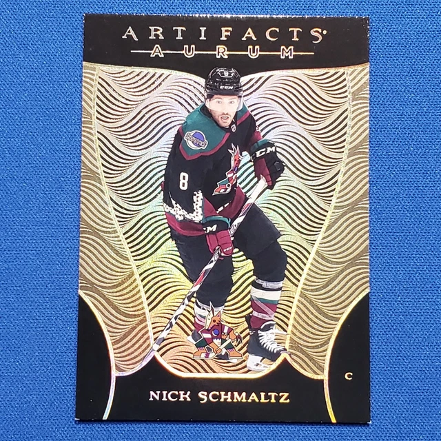 2022-23 UD ARTIFACTS A-NS AURUM Bounty Card NICK SCHMALTZ unscratched ...