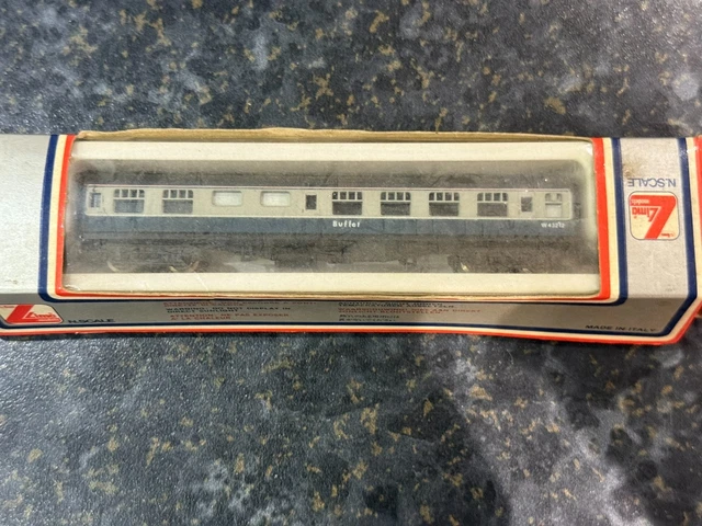 LIMA BR MK. 1 buffet coach W43212 (N gauge) - Era 7 rail blue Boxed £9. ...