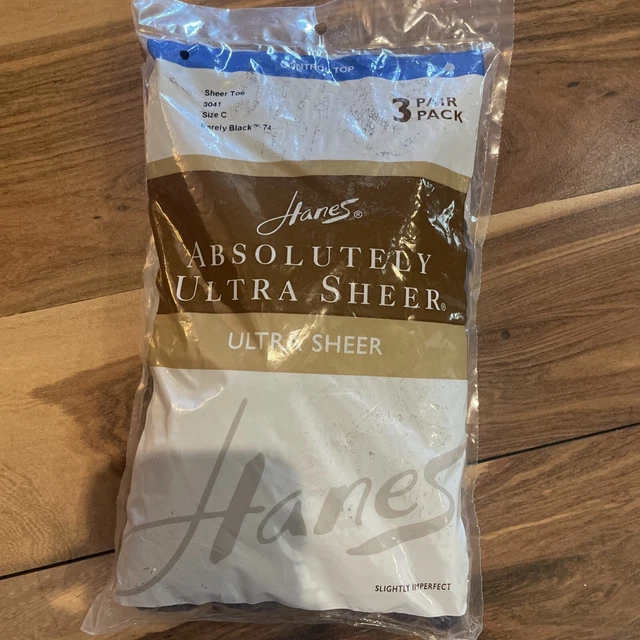 Hanes Absolutely Ultra Sheer Pantyhose 3 Pair Pack Slightlyimperfect £619 Picclick Uk