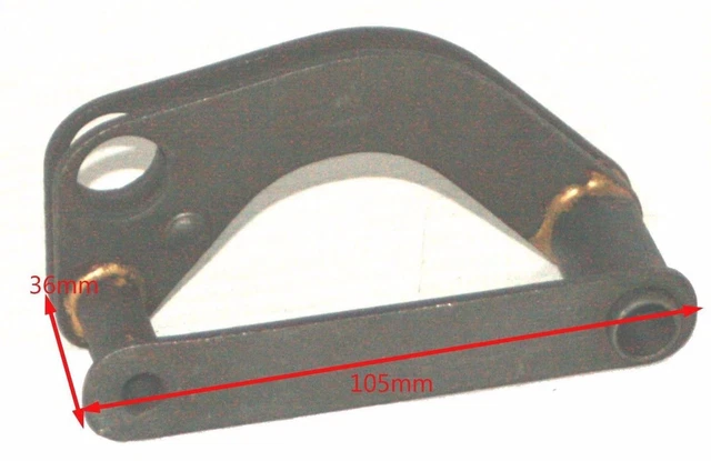 DRAFT CONTROL LINK Assembly Massey Ferguson 35 135 65765 TRACTOR ...