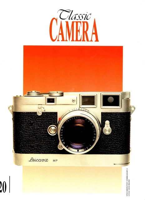 [FOTOGRAFIA] RIVISTA CLASSIC Camera 20/1996 EUR 15,00 - PicClick IT