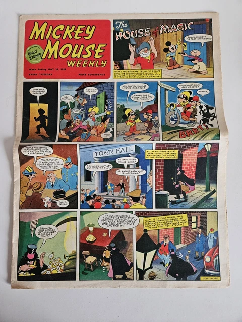 MICKEY MOUSE WEEKLY Comic May 23rd 1953 £7.95 - PicClick UK