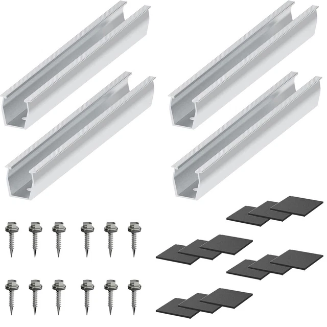CENTRALE ÉLECTRIQUE SÉCURISÉE et sans bruit rail trapézoïdal Pv amortit ...