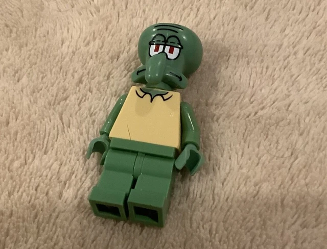 LEGO MINIFIGURE SQUIDWARD Big Head bob020 Spongebob Squarepants EUR 13 ...