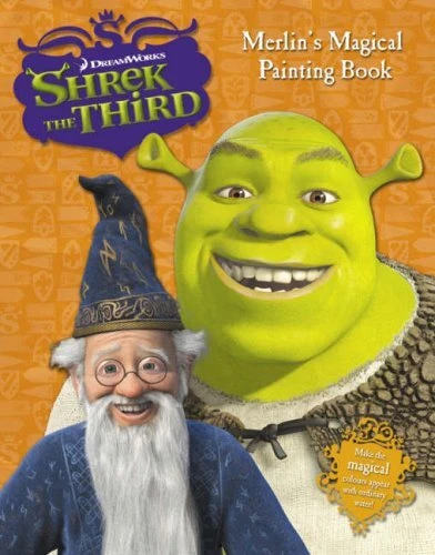 SHREK THE THIRD - Merlin's Magical Painting Book- £4.58 - PicClick UK