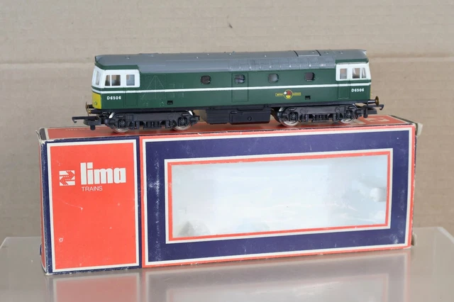 LIMA 205115 BR GREEN CLASS 33 DIESEL LOCOMOTIVE D6506 BOXED oj $110.72 ...