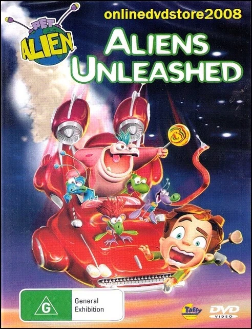 ALIENS UNLEASHED (PET Alien) Kids ANIMATION Cartoon DVD (NEW SEALED ...