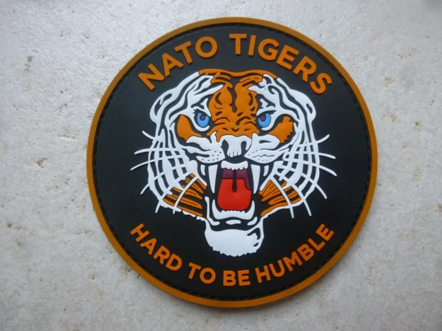 PATCH PVC RAFALE NTM NATO TIGER MEET "To be Humble" Armée de L'Air Mirage 2000 EUR 9,50 ...