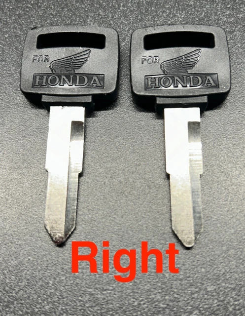 2 KEY BLANKS Honda Elite 250 Scooter Goldwing GL 1100 1200 1500 GL1200 ...