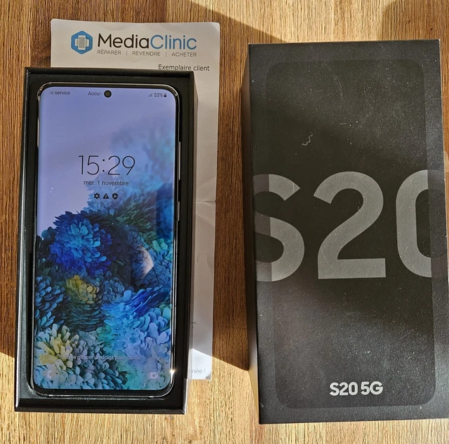 Samsung Galaxy S20 5g Sm G981b Ds 128go Cosmic Gray Dual Sim Eur