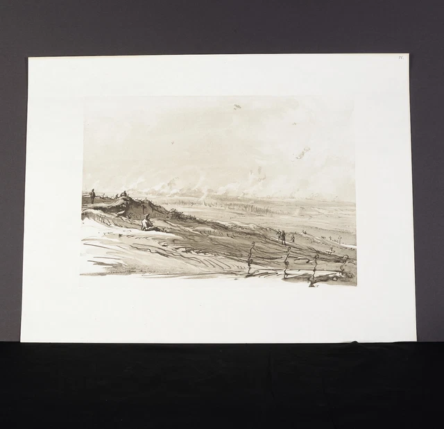 DISEGNI DI GUERRA Muirhead Bone Litografia Originale Battaglia Della ...