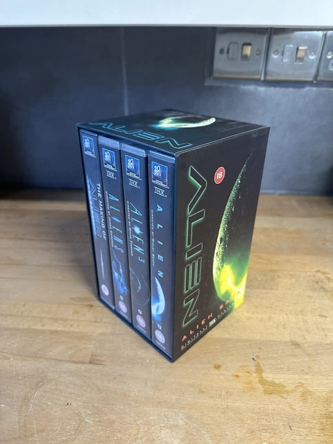 THE ALIEN SAGA Box Set (VHS) £15.00 - PicClick UK