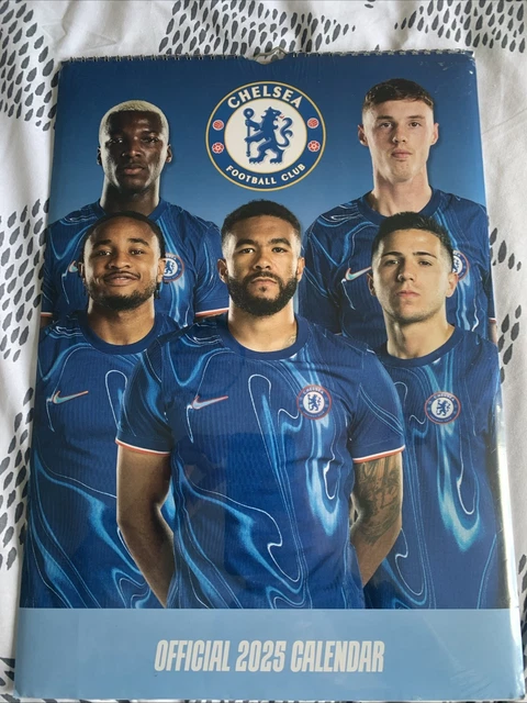 CHELSEA FC 2025 Desktop Calendar Official Football Club Merchandise £3. ...