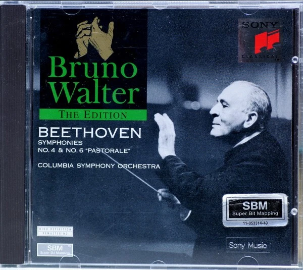 LUDWIG VAN BEETHOVEN - Bruno Walter Columbia Symphony Orchestra Symphonies No. 4 EUR 5,99 ...