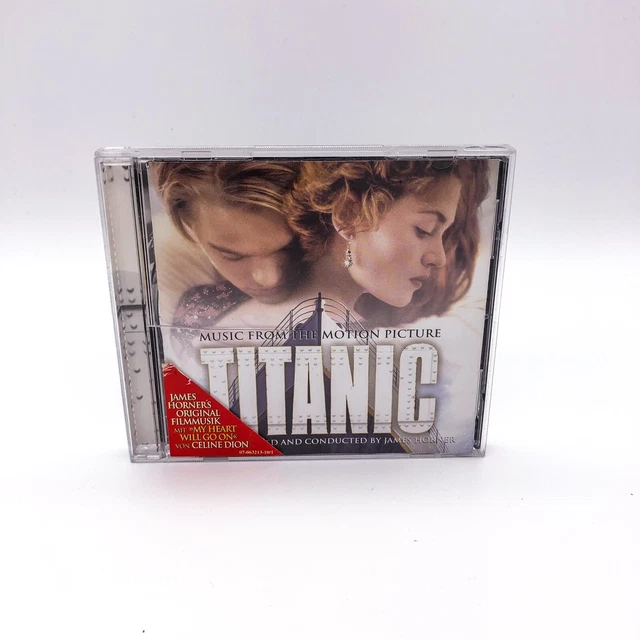 JAMES HORNER TITANIC (Music from the motion picture) CD - Original Filmmusik EUR 15,00 - PicClick DE