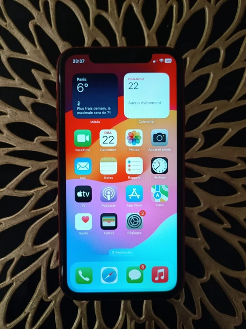 APPLE IPHONE 11 (PRODUCT)RED - 64Go (Désimlocké) A2221 (CDMA + GSM) EUR ...