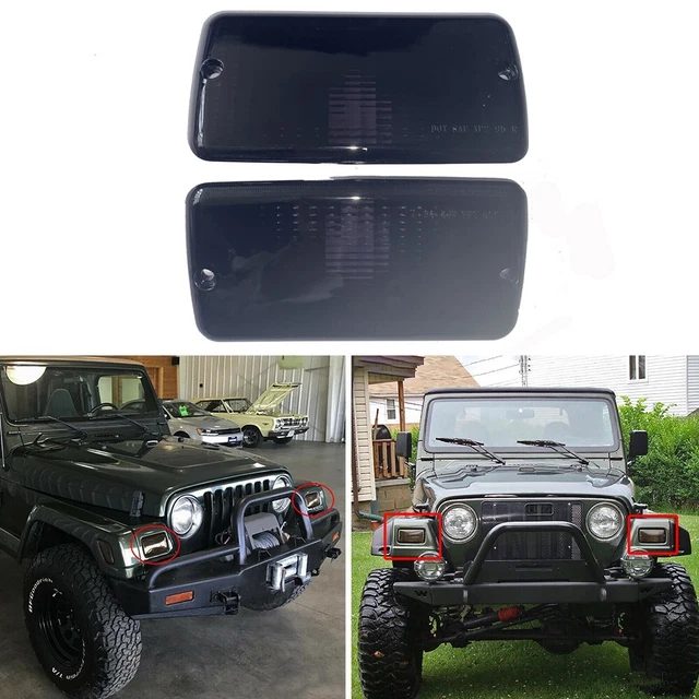 AM LIOREZ LE LOOK avant de votre pour Wrangler TJ avec des feux de stationnemen EUR 38,87 ...