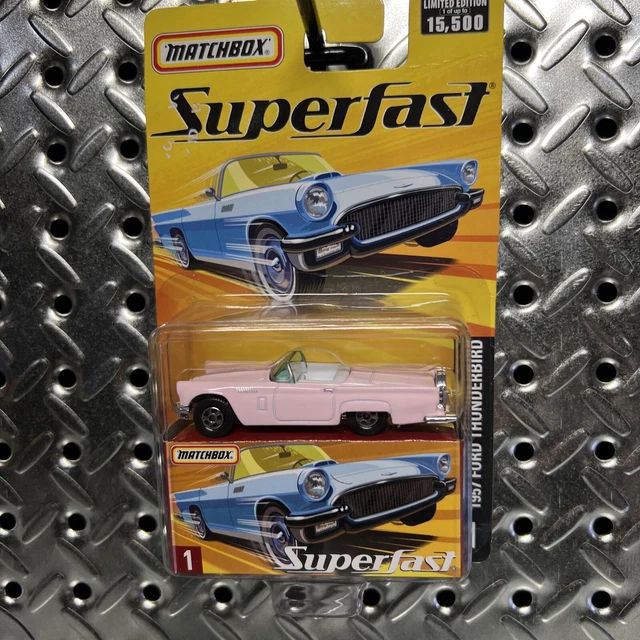 2004 MATCHBOX SUPERFAST #01 1957 Ford Thunderbird EUR 15,50 - PicClick FR