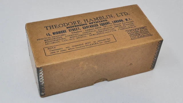 THEODORE HAMBLIN OF Cavendish Square London Branded Card Spectacles ...