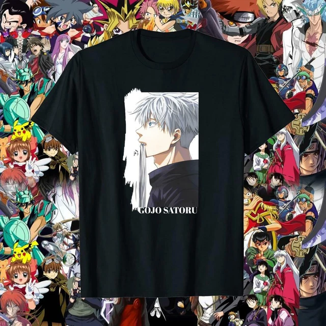 Gojo Satoru T Shirt Megumi Itadori Yuji Jujutsu Kaisen Sukuna Anime