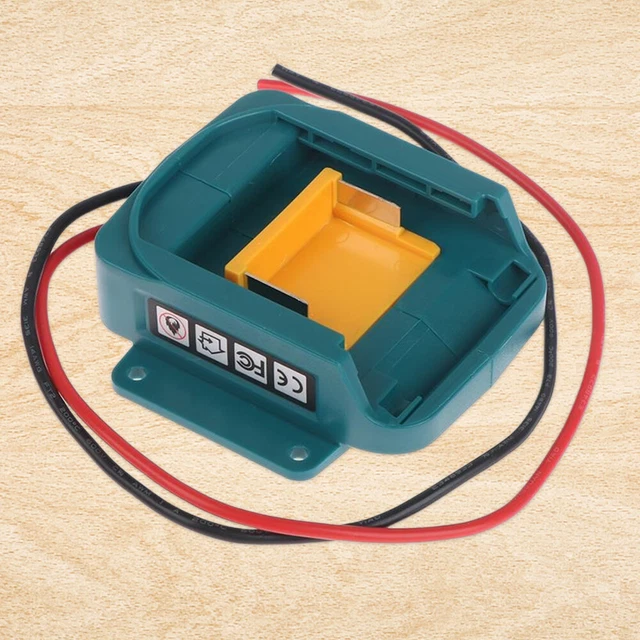 BATTERY ADAPTER CONVERTER with Fuse Switch Battery Converter Power Tool ...