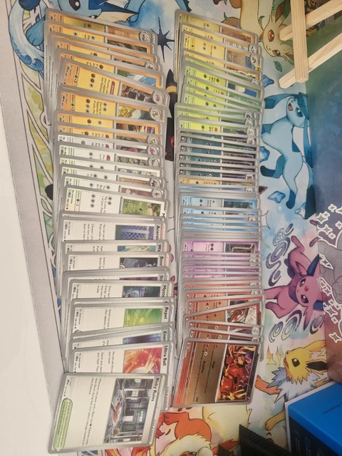 POKÉMON TCG MEGA Evolution 79 Reverse Holos Card Bundle No Duplicates ...