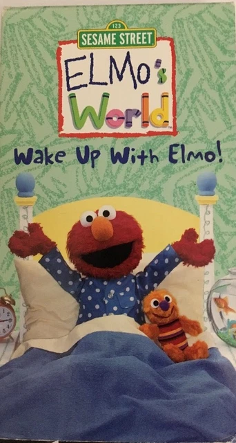 Sesame Street Elmos World Wake Up With Elmo Vhs À VENDRE! - PicClick FR