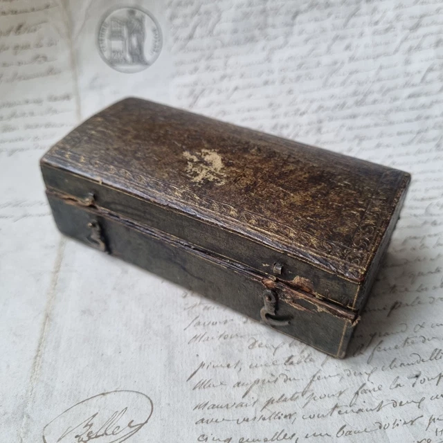 COFFRET ECRIN XVIIIÈ Boîte French Georgian Box 18th C EUR 84,00 ...