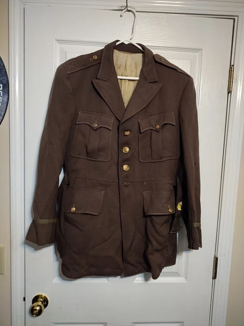 WW2 WWII US Army Officers Jacket. £39.58 - PicClick UK