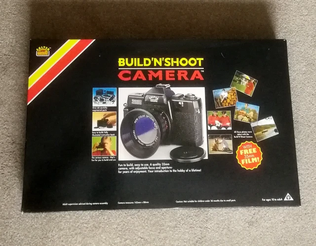 VINTAGE 1993 SALTER Merit Build 'N' Shoot Camera 35mm Camera Kit Age 10 ...