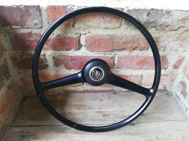 CLASSIC MINI MK1 Steering Wheel With Horn Push - 850, Cooper, Cooper S ...