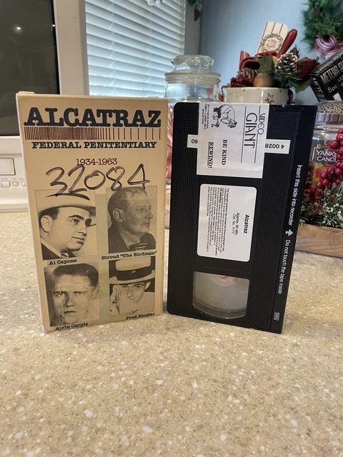 ALCATRAZ FEDERAL PENITENTIARY VHS 1934-1963 Al Capone, Birdman RARE OOP ...