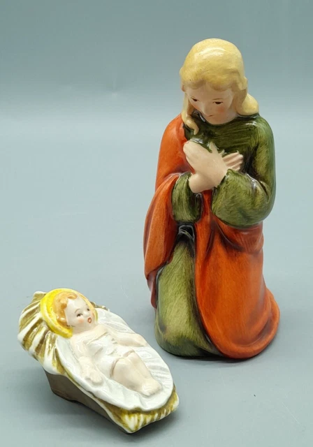 GOEBEL HUMMEL FIGUR Maria mit Christuskind Krippenfigur Krippe HX 82/A EUR 49,00 - PicClick DE