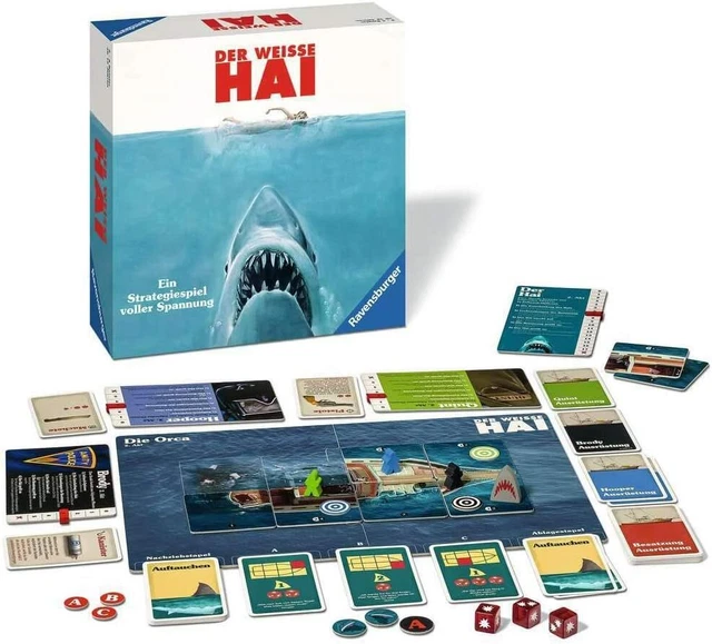 RAVENSBURGER GIOCO DA tavolo lo squalo bianco emozionante gioco di strategia 26799 -CO420856 EUR ...