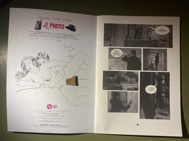 LA PHOTO TIRAGE De Luxe Numéroté 014/200 Ex Dédicace Cosimo Ferri EUR ...