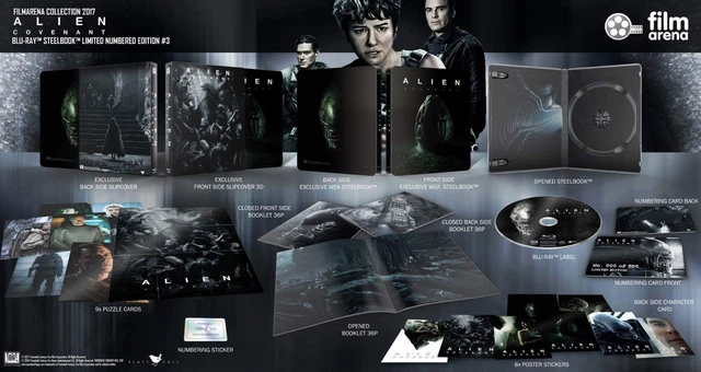 ALIEN COVENANT - FILMARENA FAC #85 - FULLSLIP 3D EMBOSSED Edition #3 ...