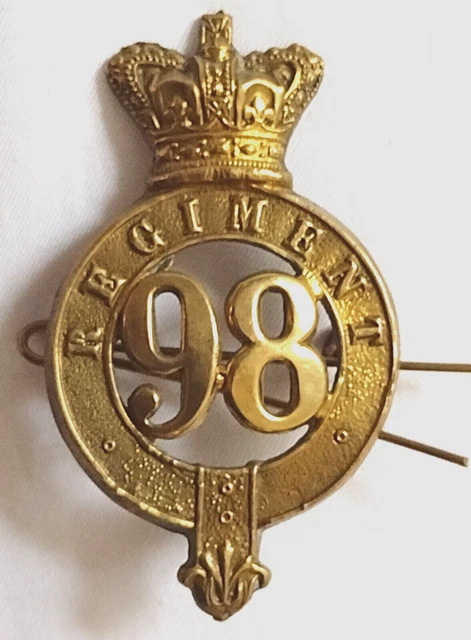 VICTORIAN 98TH (PRINCE Of Wales's) Regiment of Foot Glengarry Helmet ...