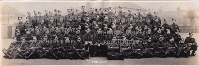 ORIGINAL WW2 PHOTO 32nd Surrey Battalion Home Guard E company £30.00 ...