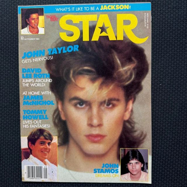 TIGER BEAT STAR Magazine Septembre 1984 John Taylor, Stamos, Stray Cats ...