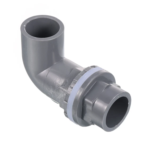 25MM PVC ELBOW Water Tank Pipe Connector, Coupling Fitting Adapter Gray £6.89 - PicClick UK