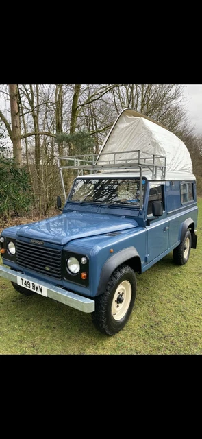 LAND ROVER DEFENDER 110 camper pop top £5,551.00 - PicClick UK