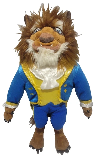 DISNEY BEAST FROM BEAUTY AND THE BEAST CUDDLY 12"PLUSH SOFT TOY TEDDY ...