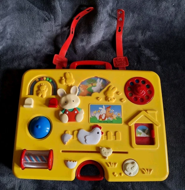 VINTAGE EARLY LEARNING Centre ELC Cot Baby Toy Activity Centre + Cot ...