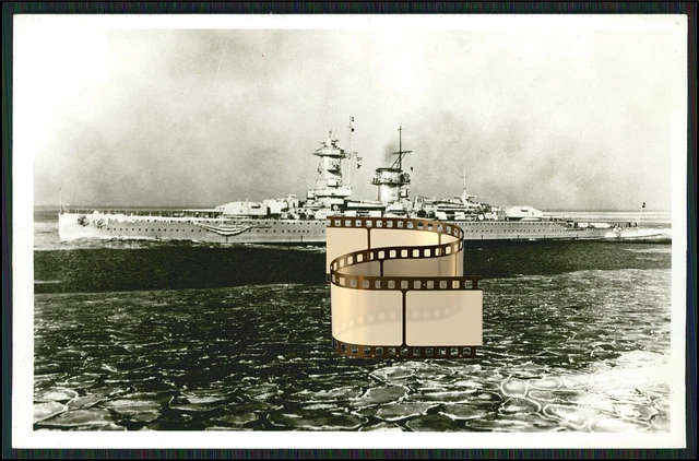FOTO AK PANZERSCHIFF - Admiral Graf Spee - Kriegsschiff deutsche Marine ...