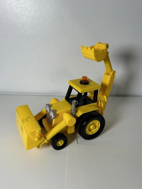 BOB THE BUILDER Scoop The Digger - Push Toy Vehicle With Box Working ...