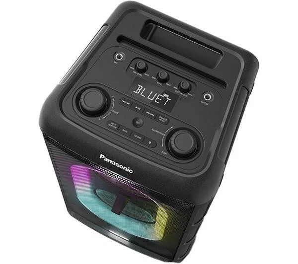PANASONIC SC-BMAX10 BLUETOOTH 5.0 Megasound Party Lights Speaker Black ...