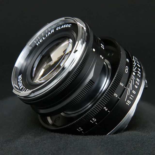 VOIGTLANDER HELIAR CLASSIC 50mm F/2 VM 250th Anniversary #412 £674.07 ...