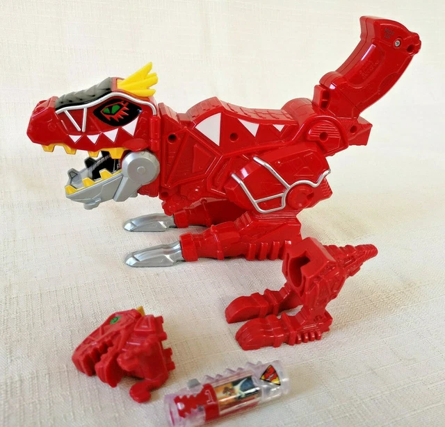POWER RANGERS ENERGEM Morpher Gun Deluxe Dino Super T-Rex red Charger ...
