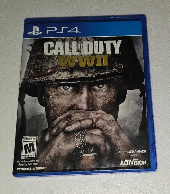 CALL OF DUTY: World War 2 II (PlayStation 4 / PS4) WWII w/Case Tested ...